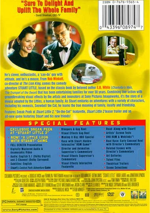 Stuart Little: Deluxe Edition (DVD 1999) | DVD Empire