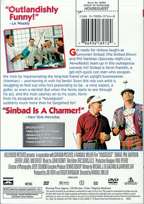 Houseguest (DVD 1995) | DVD Empire