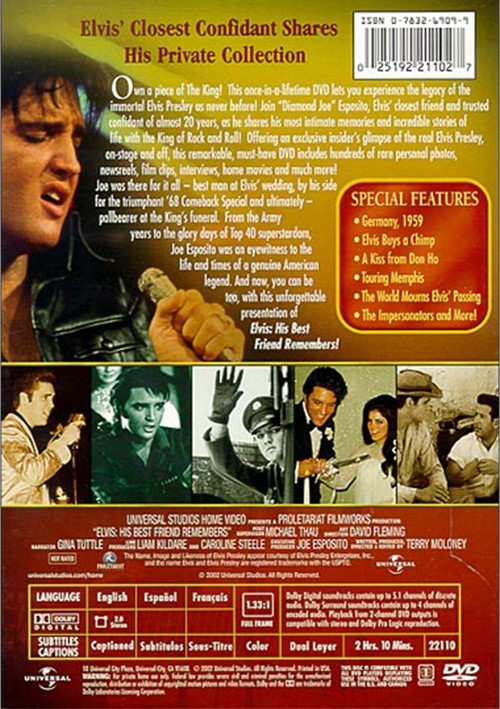 Elvis: His Best Friend Remembers (DVD) | DVD Empire