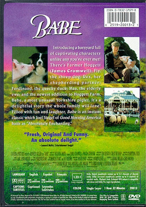 Babe (DVD 1995) | DVD Empire