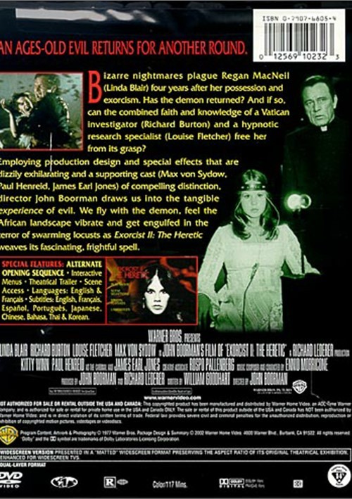 Exorcist II: The Heretic (DVD 1977) | DVD Empire