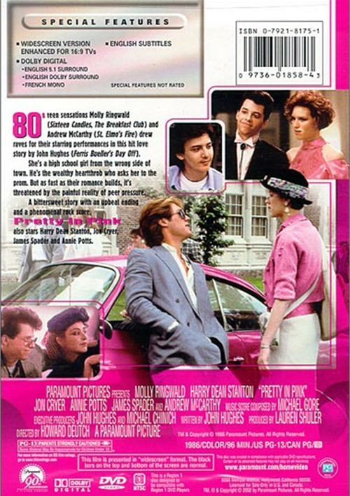Pretty In Pink (DVD 1986) | DVD Empire