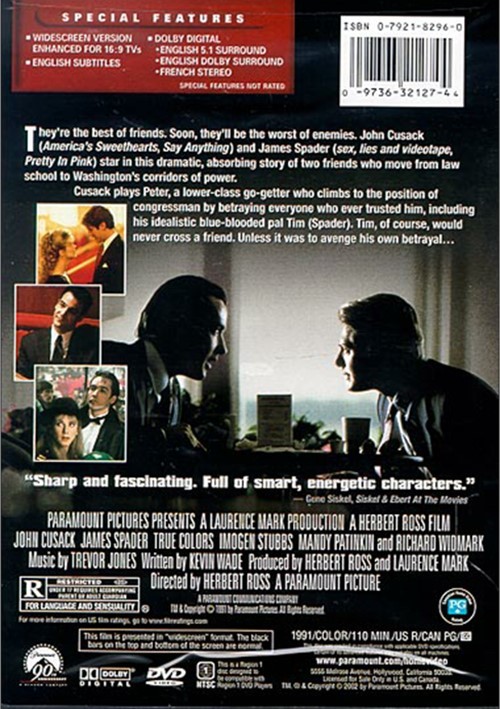 True Colors (DVD 1991) | DVD Empire