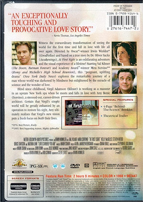 At First Sight (DVD 1999) | DVD Empire