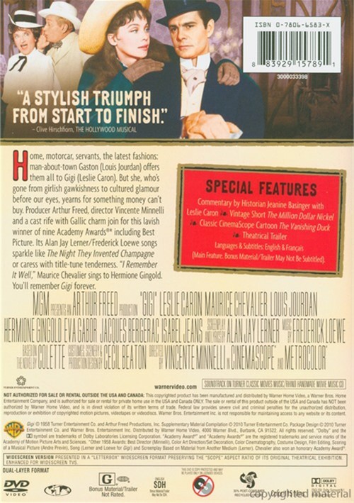 Gigi (DVD 1958) | DVD Empire