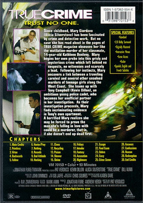 True Crime (Trimark) (DVD 1995) | DVD Empire