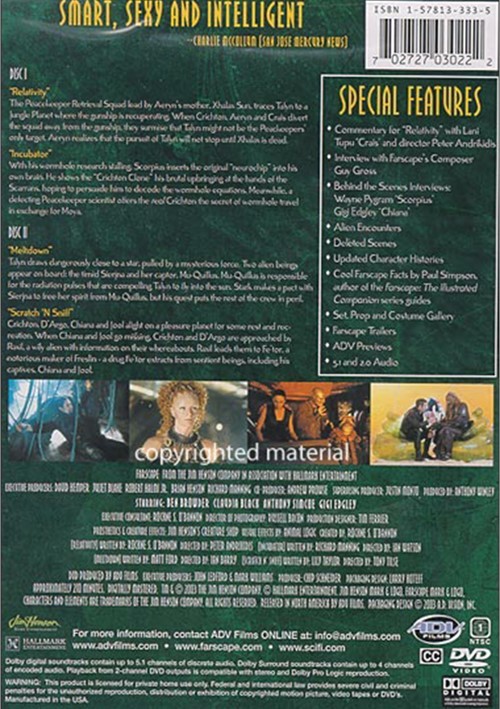 Farscape: Season 3 - Collection 3 (DVD 2002) | DVD Empire