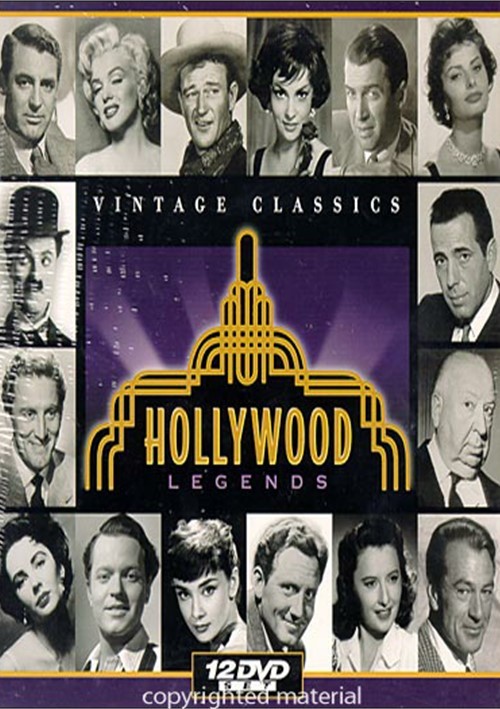 Hollywood Legends Vintage Classics (12 DVD Box Set) (DVD 1921) | DVD Empire