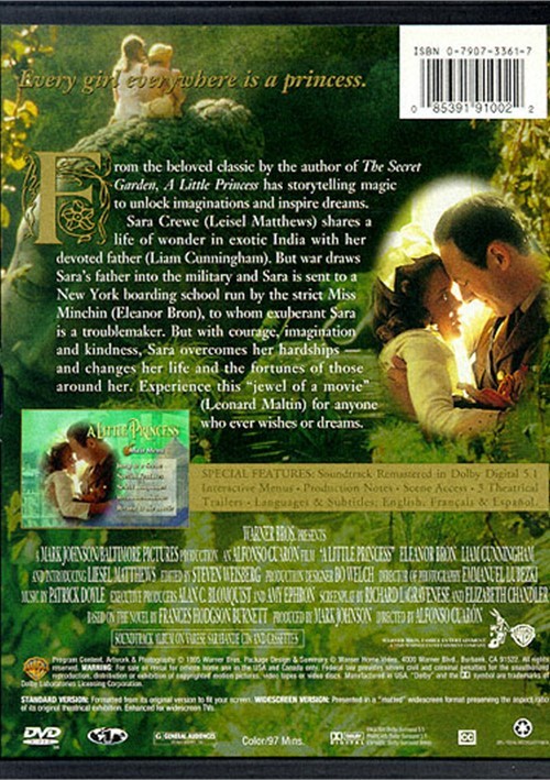 Little Princess, A (Warner 1995) (DVD 1995) | DVD Empire