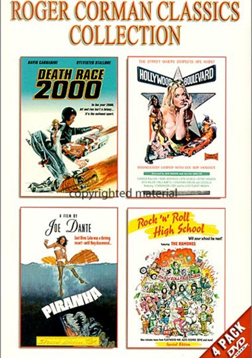 Roger Corman Classics Collection (4 DVD Gift Set) (DVD 1975) | DVD Empire