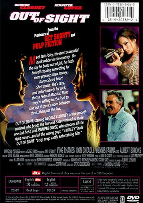 Out Of Sight (DTS) (DVD 1998) | DVD Empire