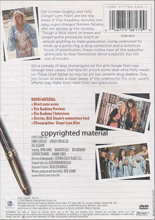 Vice Academy (DVD 1988) | DVD Empire
