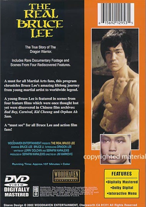 Real Bruce Lee, The (DVD 2002) | DVD Empire