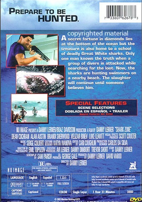 Shark Zone (DVD 2003) | DVD Empire