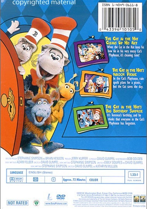 Wubbulous World Of Dr. Seuss, The: Cat's Playhouse (DVD 1998) | DVD Empire