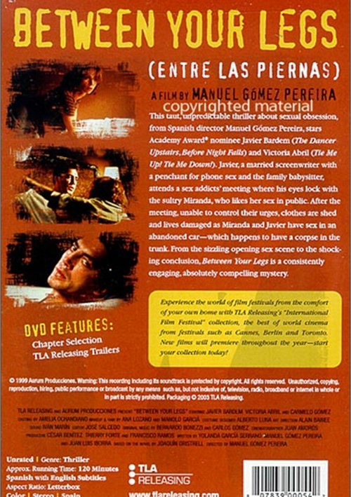 Between Your Legs (Entre Las Piernas) (DVD 1999) | DVD Empire