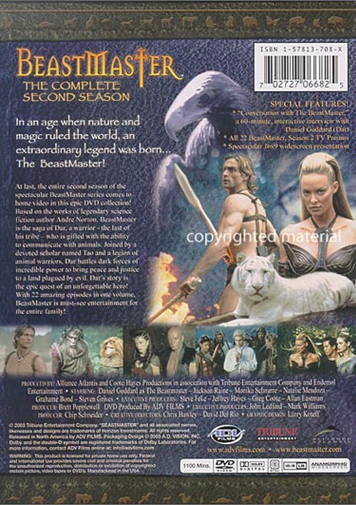 Beastmaster: Season Two - The Complete Collection (DVD 2003) | DVD Empire