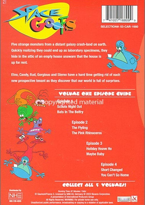 Space Goofs: Volume 1 (DVD) | DVD Empire
