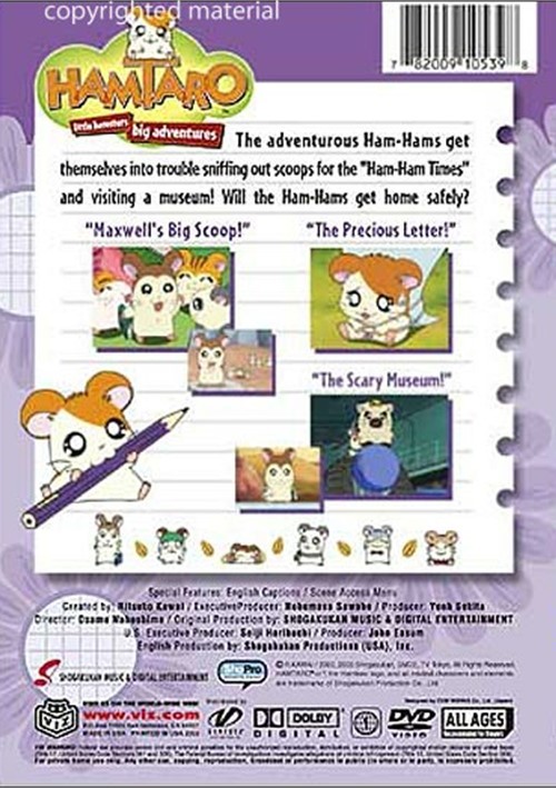 Hamtaro: Volume 6 - Ham-Ham Times The First Issue (DVD 2000) | DVD Empire