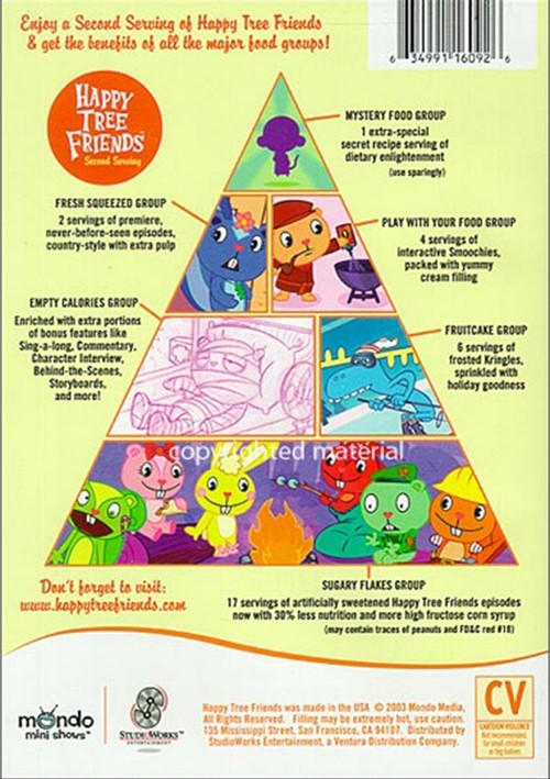 Happy Tree Friends: Volume 2 - Second Serving (DVD 2003) | DVD Empire