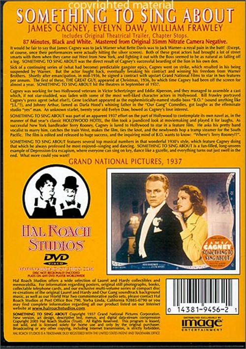 Something To Sing About (DVD 1937) | DVD Empire