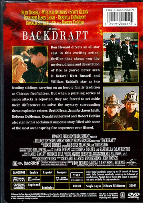 Backdraft (DVD 1991) | DVD Empire