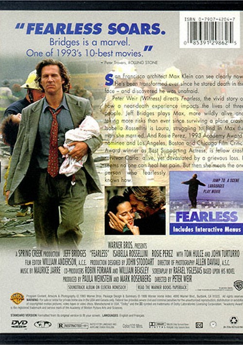 Fearless (DVD 1993) | DVD Empire