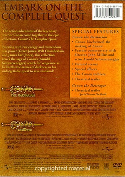 Conan: The Complete Quest (DVD 1981) | DVD Empire