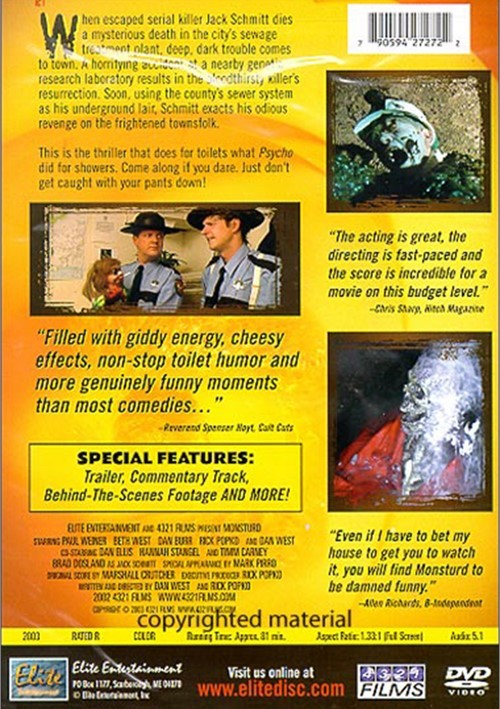Monsturd (DVD 2003) | DVD Empire