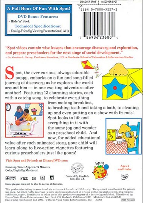 Discover Spot (DVD 2004) | DVD Empire