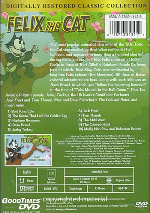 Felix The Cat & Friends (DVD 2002) | DVD Empire
