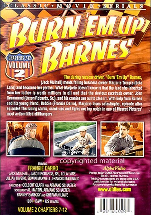 Burn 'Em Up Barnes: Volume 2 (DVD 1934) | DVD Empire