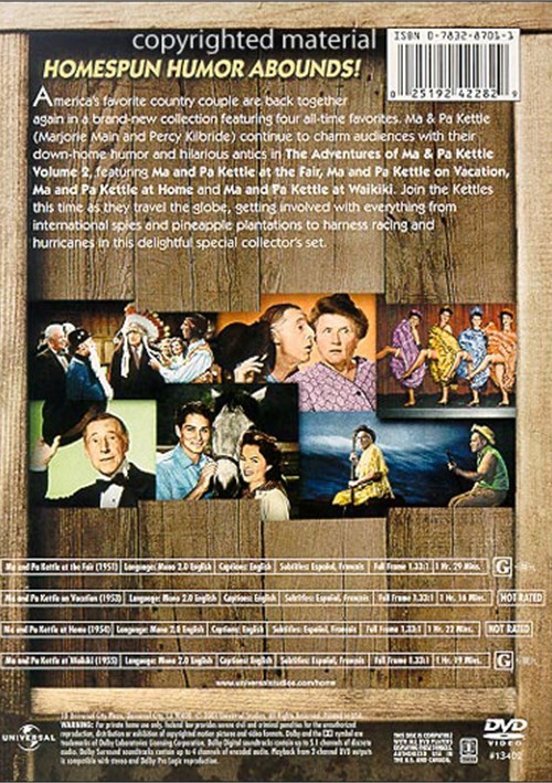 Adventures Of Ma And Pa Kettle, The: Volume 2 (DVD) | DVD Empire