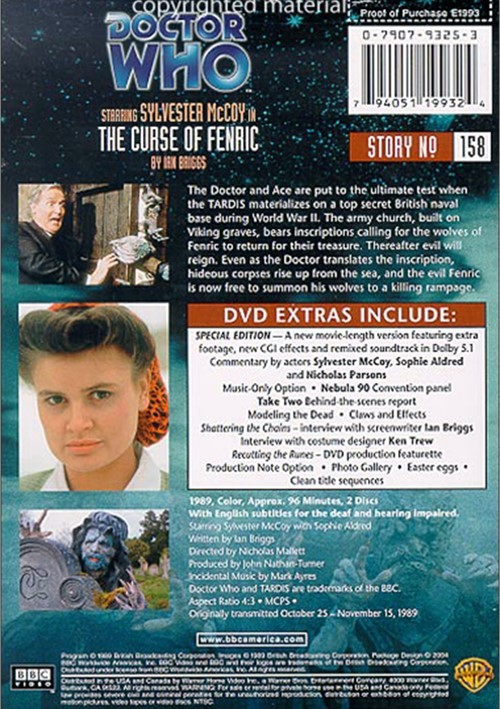 Doctor Who: The Curse Of Fenric (DVD 1989) | DVD Empire