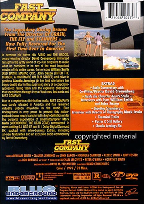 Fast Company (DVD 1979) | DVD Empire