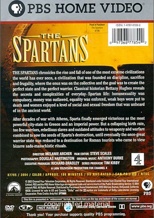 Spartans, The (DVD 2004) | DVD Empire