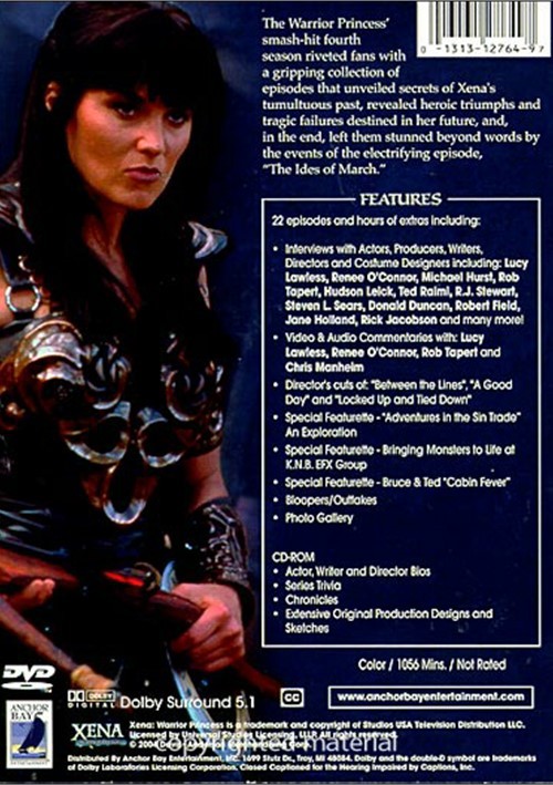 Xena: Warrior Princess - Season Four (DVD 1998) | DVD Empire