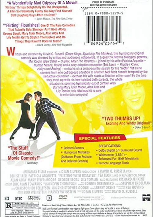 Flirting With Disaster: Special Edition (DVD 2004) | DVD Empire