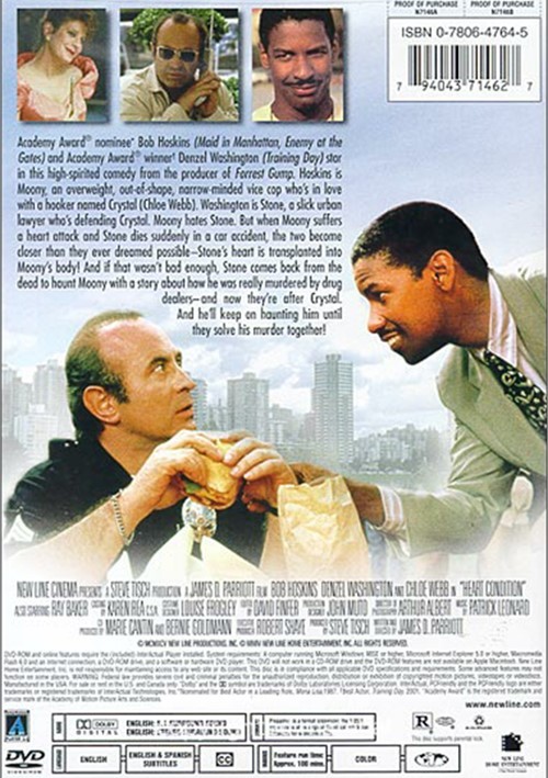 Heart Condition (DVD 1990) | DVD Empire