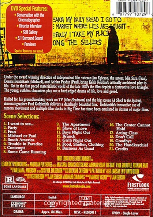 Big Time (DVD 2004) | DVD Empire