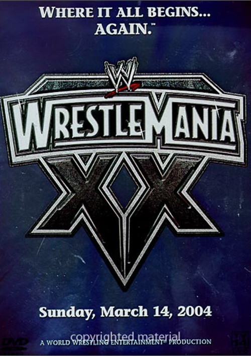 WWE: Wrestlemania XX 2004 (DVD 2004) | DVD Empire
