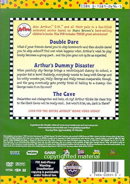 Arthur's Double Dare (DVD 2004) | DVD Empire