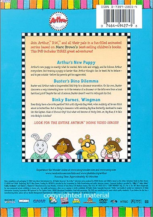 Arthur's New Puppy (DVD 2004) | DVD Empire
