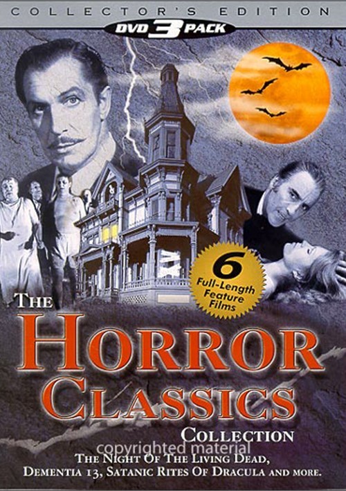 Horror Classics Collection 3 Pack, The (DVD 2004) | DVD Empire