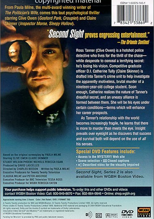 Second Sight 1 (DVD 1999) | DVD Empire