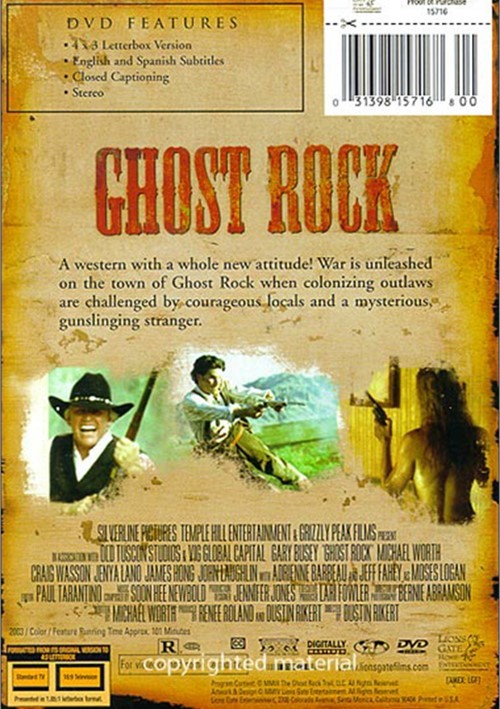 Ghost Rock (DVD 2003) | DVD Empire