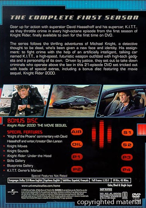 Knight Rider: Season One (DVD 1982) | DVD Empire