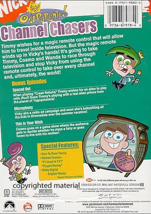 Fairly Oddparents, The: Channel Chasers (DVD 2004) | DVD Empire