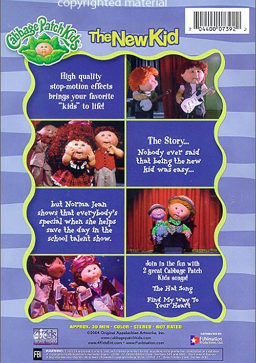 Cabbage Patch Kids: Volume 4 - The New Kid (DVD 2004) | DVD Empire