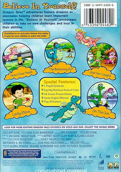 Dragon Tales: Believe In Yourself (DVD 2004) | DVD Empire